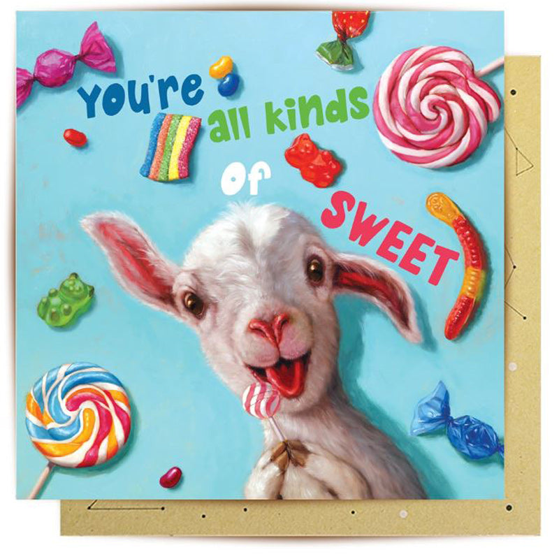 You're All Kinds Of Sweet Greeting Card – The Chic Nest