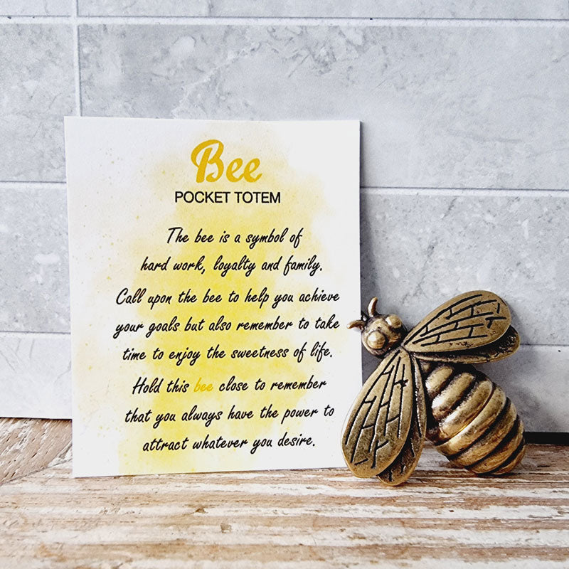 Bee Pocket Totem - Loyalty & Family – The Chic Nest