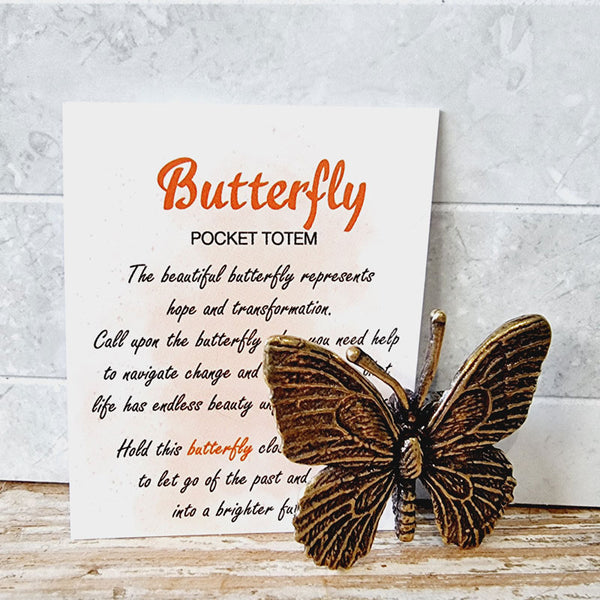 Butterfly Pocket Totem - Hope & Transformation – The Chic Nest