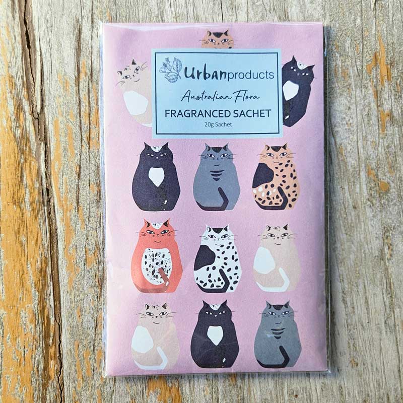 Australian Flora Scented Sachet - Cat Design – The Chic Nest
