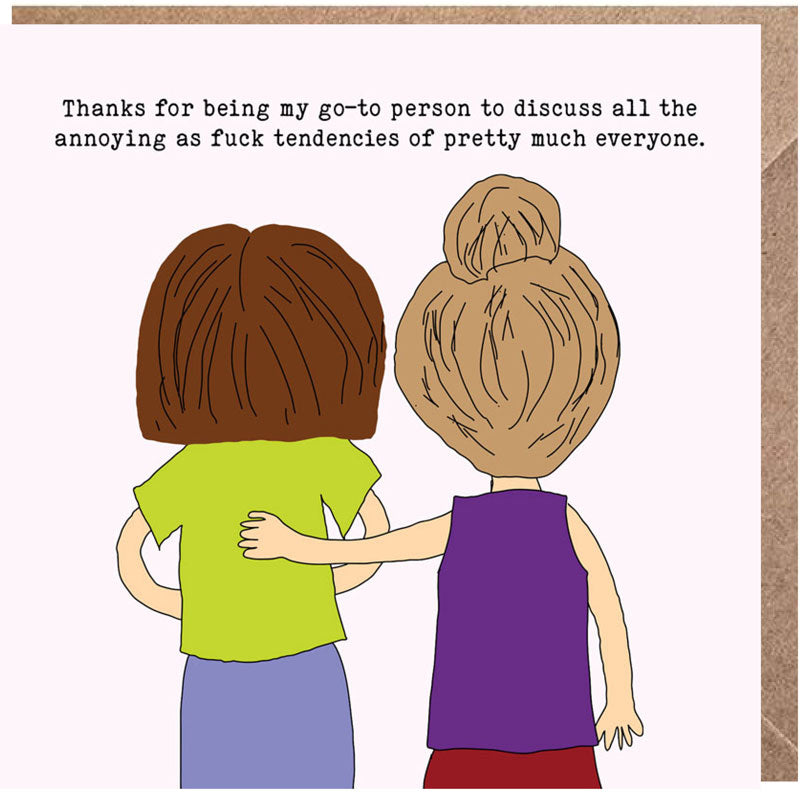 Lucy Loves Life Card - Go To Person – The Chic Nest