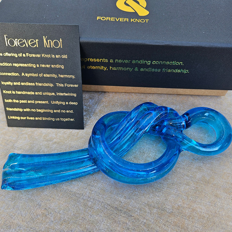 Forever Knot Bright Blue – The Chic Nest