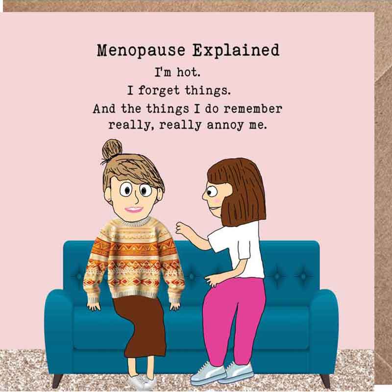 Lucy Loves Life Card - Menopause Explained – The Chic Nest