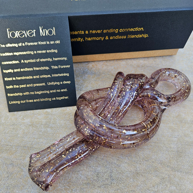 Forever Knot Purple & Gold – The Chic Nest