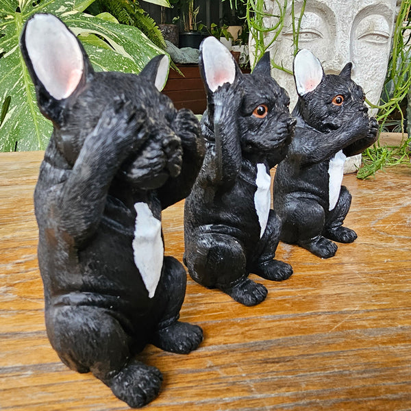 See No Evil, Hear No Evil, Speak No Evil Frenchies – The Chic Nest