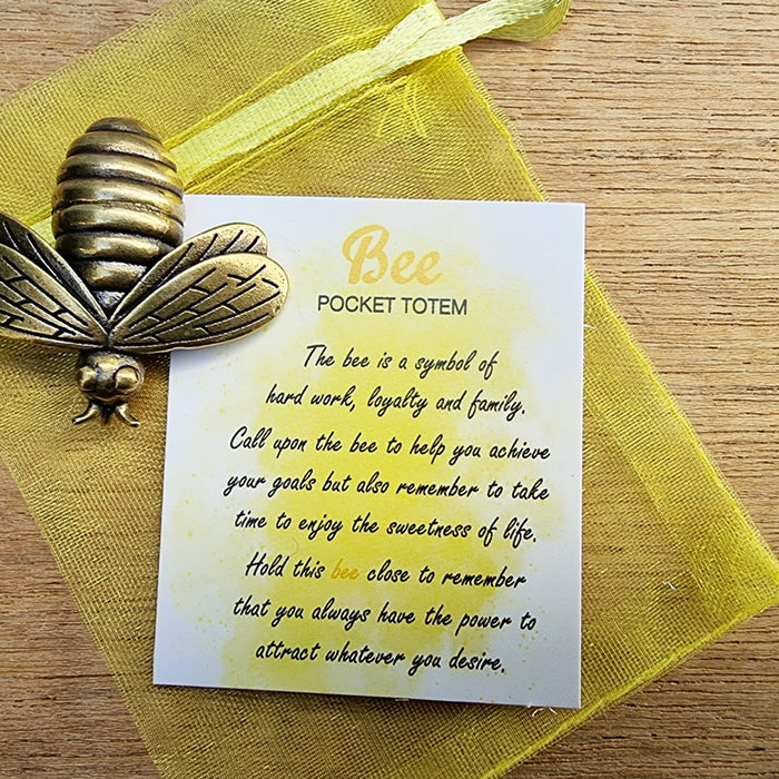 Bee Pocket Totem - Loyalty & Family – The Chic Nest