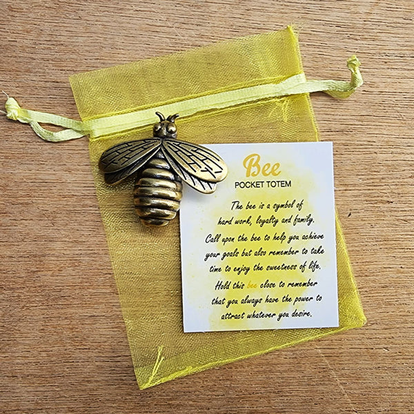 Bee Pocket Totem - Loyalty & Family – The Chic Nest