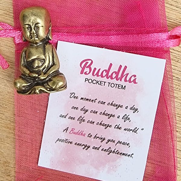 Buddha Pocket Totem - Peace & Positive Energy – The Chic Nest