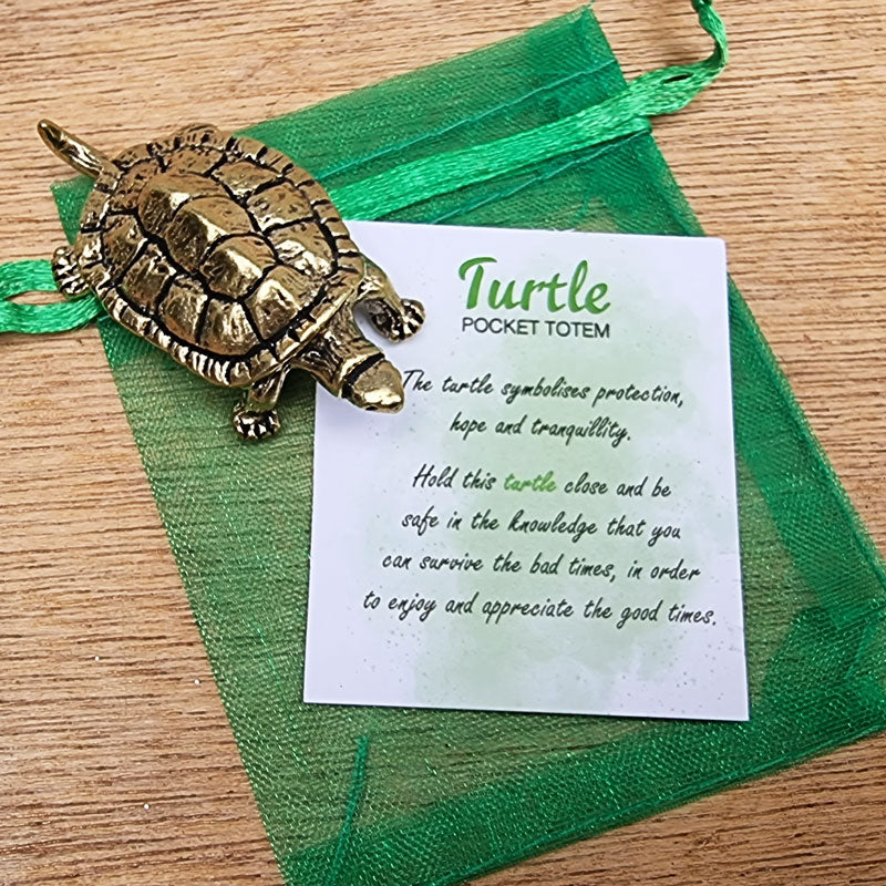 Turtle Pocket Totem - Protection & Tranquillity – The Chic Nest