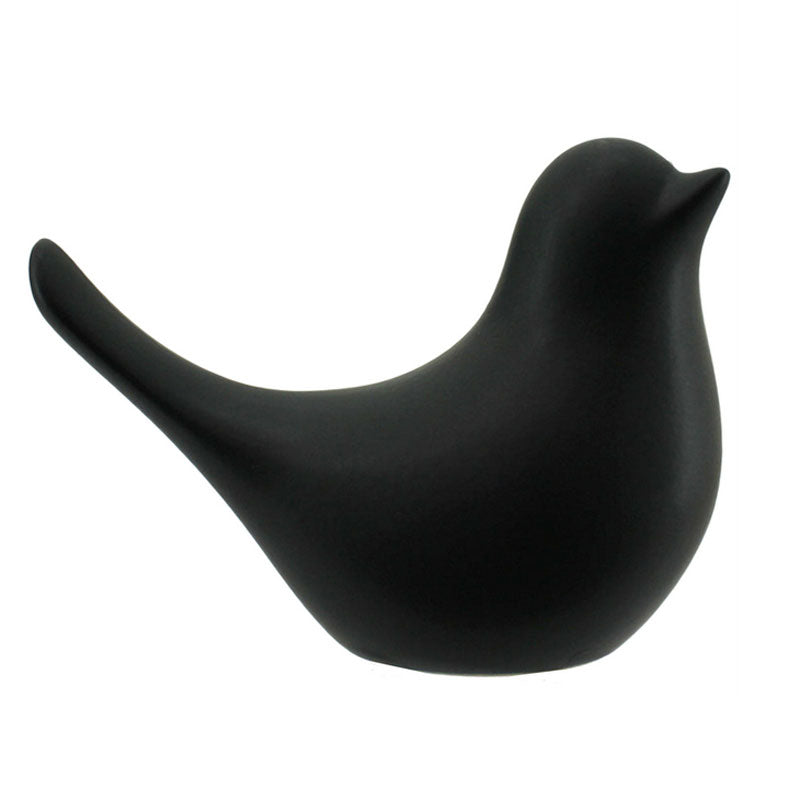 Della Dove Figurine Black - Large – The Chic Nest
